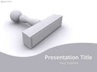 Free Stamp PowerPoint Templates - MyFreePPT.com