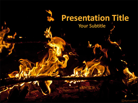 Free Fire PowerPoint Templates - MyFreePPT.com
