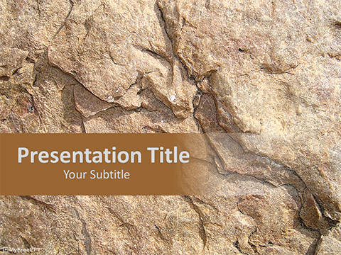 Free Rock PowerPoint Templates - MyFreePPT.com