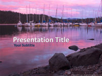 Free Lake Marina PowerPoint Templates - MyFreePPT.com