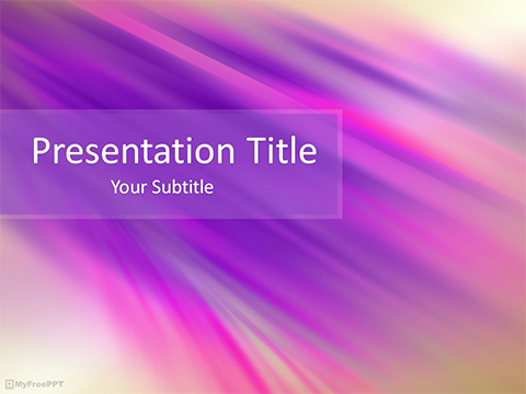 Free Motion Effect PowerPoint Template - Download Free PowerPoint PPT