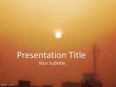 Free Climate PowerPoint Templates - MyFreePPT.com