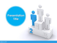Free Winners Ranking PowerPoint Template - Download Free PowerPoint PPT
