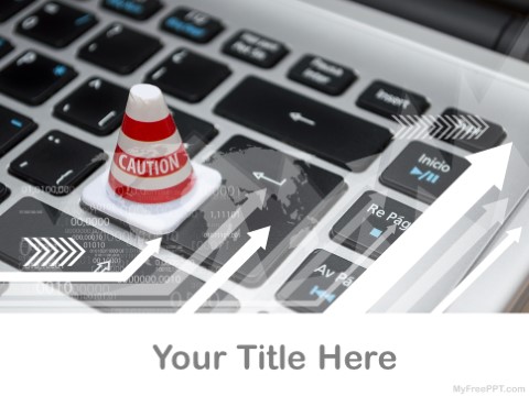 Free Caution PowerPoint Templates - MyFreePPT.com