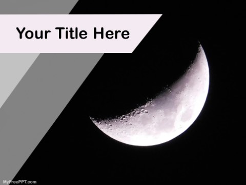 Free Moon PowerPoint Templates - MyFreePPT.com