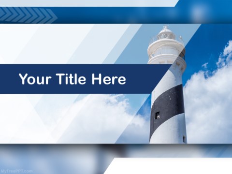 Free Lighthouse PowerPoint Templates - MyFreePPT.com