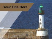 Free Lighthouse PowerPoint Templates - MyFreePPT.com