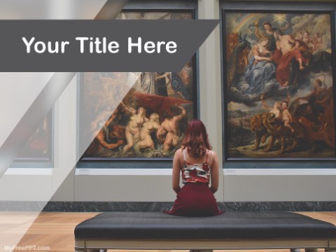 Free Art Gallery PowerPoint Templates - MyFreePPT.com