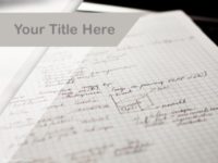Free Handwriting PowerPoint Templates - MyFreePPT.com