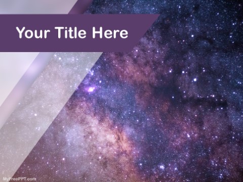 Free Galaxy PowerPoint Templates - MyFreePPT.com