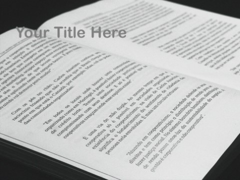 Free Textbook PPT Template - Download Free PowerPoint PPT