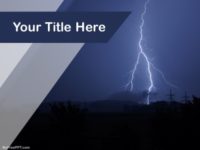 Free Lightning PowerPoint Templates - MyFreePPT.com