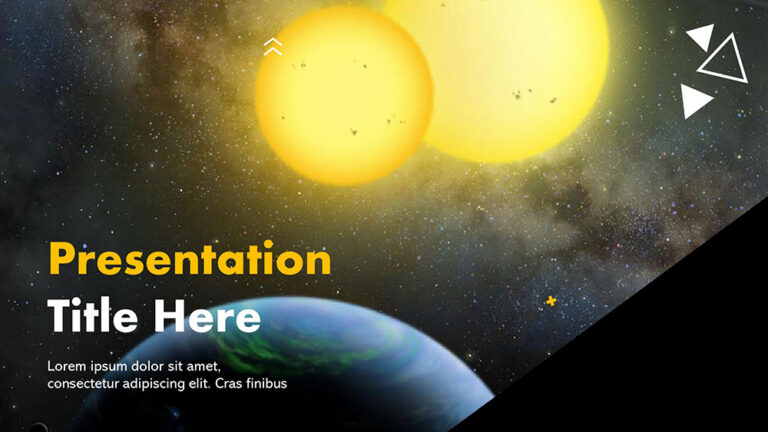 Kepler 35 Planetary System Google Slides Themes And Powerpoint Template ...