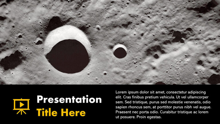 Lunar Surface Google Slides Themes And Powerpoint Template - Download ...