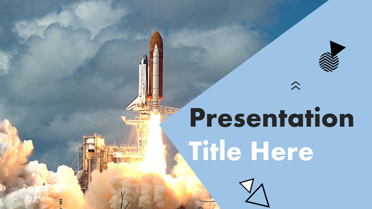 Space Shuttle Launch Google Slides Themes And Powerpoint Template ...